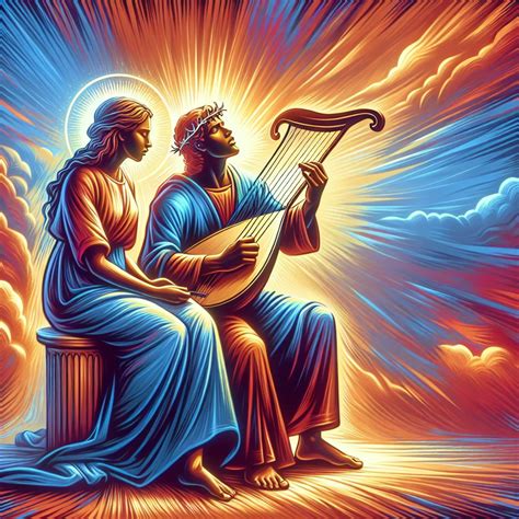 Brown Skinned David Bible Art
