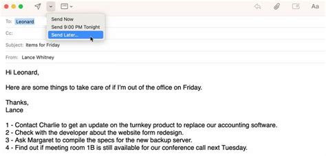 How To Schedule Or Unsend An Email In MacOS Ventura TechRepublic