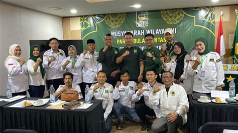 Abdul Bari Alkatiri Sh Ma Terpilih Sebagai Ketua Dpw Partai Bulan