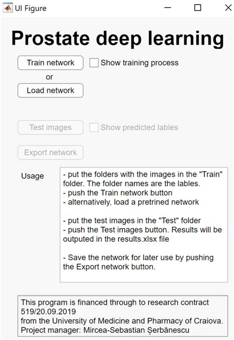 Standalone Prostate Cancer Image Classifier Application Interface Download Scientific Diagram
