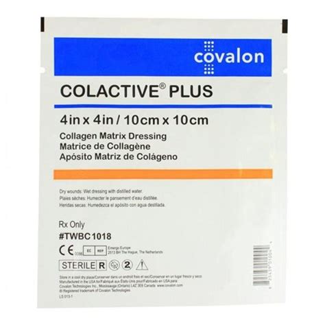 Hartmann Colactive Plus Collagen 4 X 4 Shelhealth