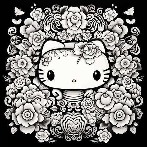 Hello Kitty Malbuch Mandala 10 Motive Zum Ausmalen Acheter Sur Ricardo