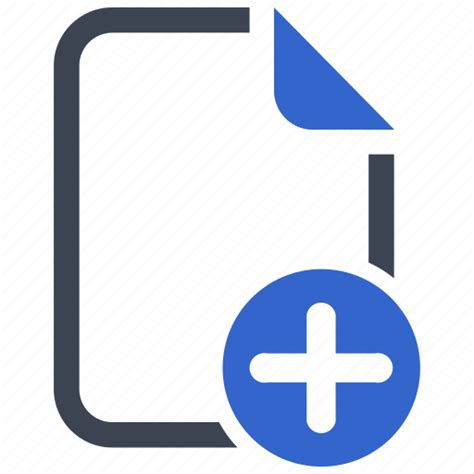 Add Document File New Page Icon