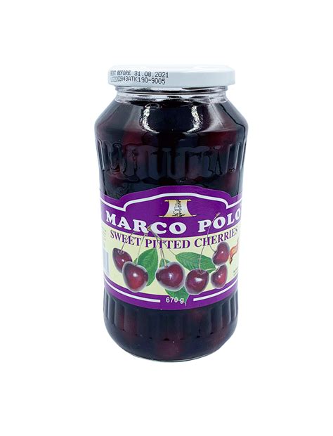 Mp Sweet Pitted Cherries 670g Gourmet Mix