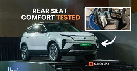 Watch Video 2025 Tata Harrier Evs Rear Seat Space Compared With