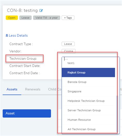 77 Working On A Contract — Motadata Itsm User Guide Documentation