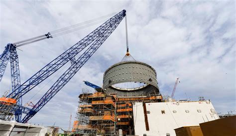 Second Containment Vessel Ring Placed At Vogtle Unit 3