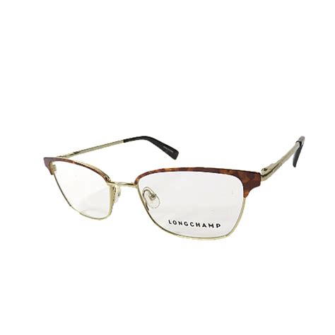 New Longchamp Womens Eyeglasses Lo2102 214 Tortoise Gold Optical Frame