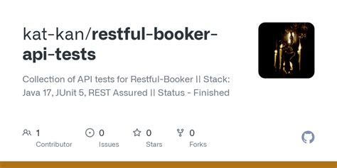 Github Kat Kanrestful Booker Api Tests Collection Of Api Tests For