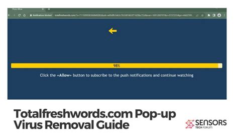 Pop Up Virus Removal Guide