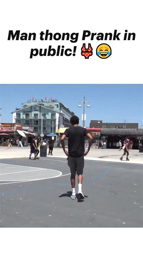 Man Thong Prank In Public 👙😂 Funny Pranks Funny People Funny Puns