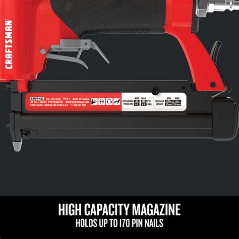 Craftsman 1 In 23 Gauge Pneumatic Pin Nailer Cmppn23 Sansujyuku