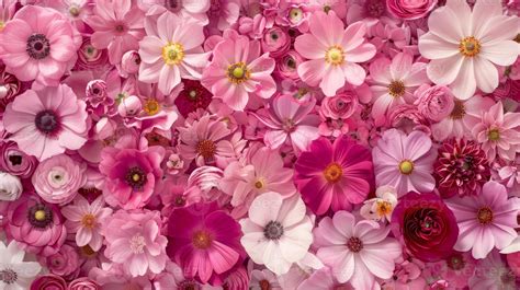 Beautiful Pink Flowers Wallpaper For Your Desktop