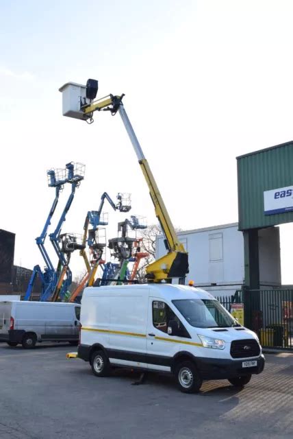 Ford Transit Cherry Picker Versalift Etl36 Mewp Van Mounted Access Platform £15 000 00 Picclick Uk