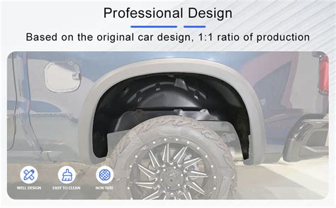Czmenghe 58ft Rear Wheel Well Guard Compatible With 2019