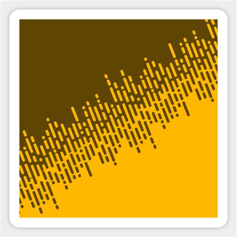 Drop Pattern Brown Sticker Teepublic