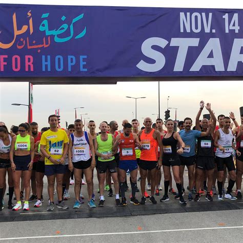 Our Marathoners Are Getting Beirut Marathon Association