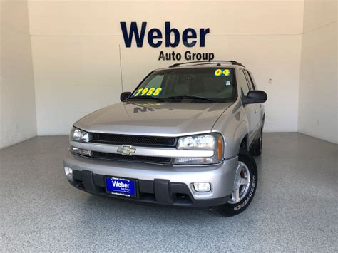 2004 Silver Chevrolet Trailblazer Lt 4x4