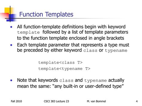 Ppt Power Of C Templates For Software Reusability Powerpoint