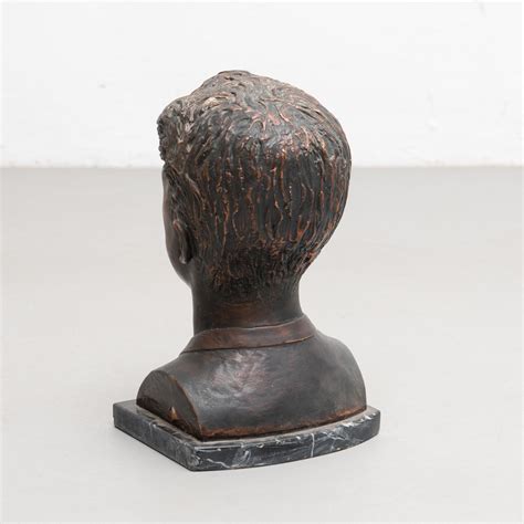 Plaster Bust Sculpture By Unknown Artist Circa 1960 For Sale At 1stdibs