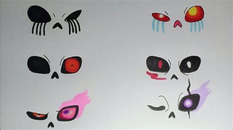 How To Draw Sans Eyes Cách Vẽ Mắt Đoán Tên Au Sans Cách Vẽ Vẽ Mắt Mắt