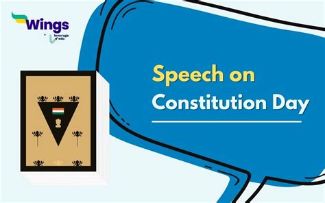 Speech On Constitution Day In English Leverage Edu