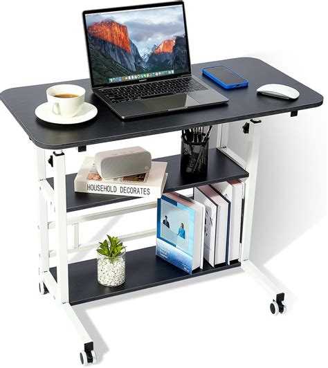 Bymecost Adjustable Height Student Computer Desk Mobile