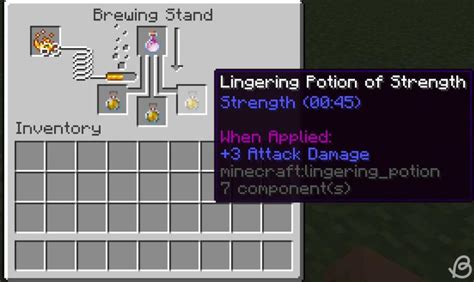 How To Make Potion Of Strength In Minecraft Beebom