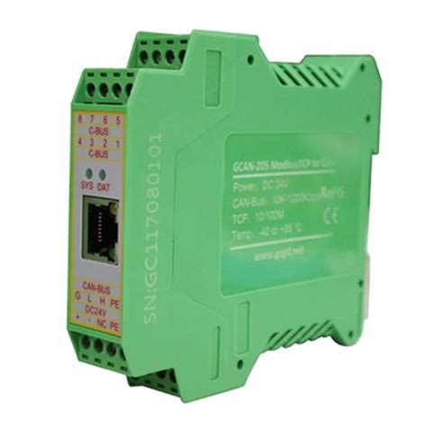 Can Bus To Ethernet Modbus Tcp Module Gcan 205 Can Industrial