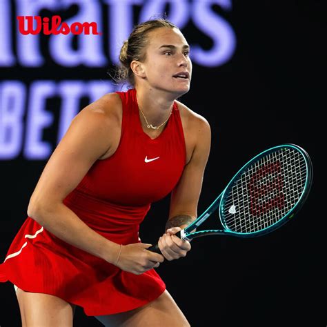 Aryna Sabalenka Wilson Blade 98 18x20 V9 Tennis Racket Unstrung Pro