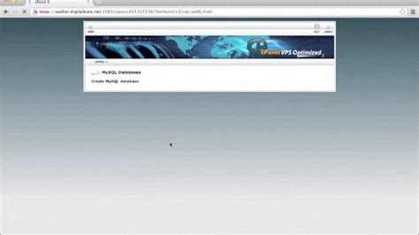 VBulletin 5 Connect Setting Up MySQL For VBulletin With CPanel YouTube