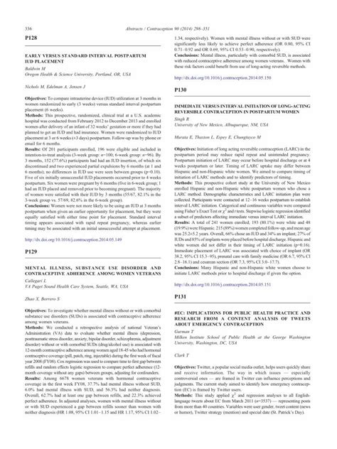 Pdf Early Versus Standard Interval Postpartum Iud Placement Dokumen Tips