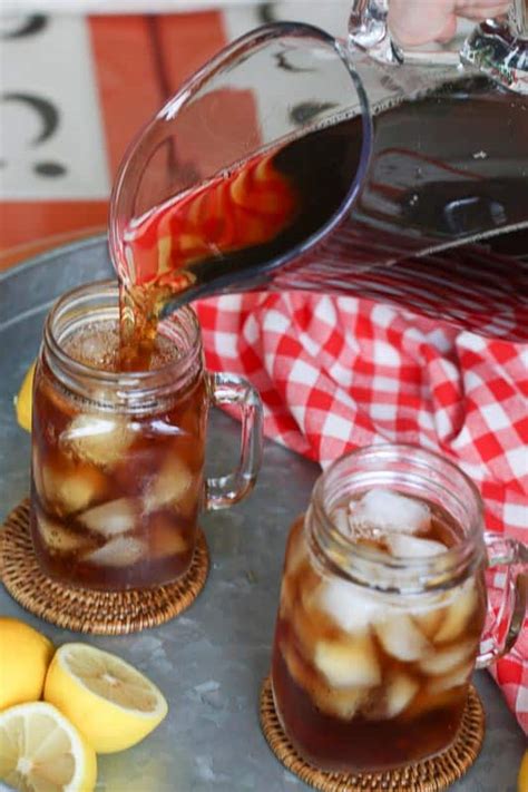 How To Make Southern Sweet Tea Perfect Every Time A Forks Tale