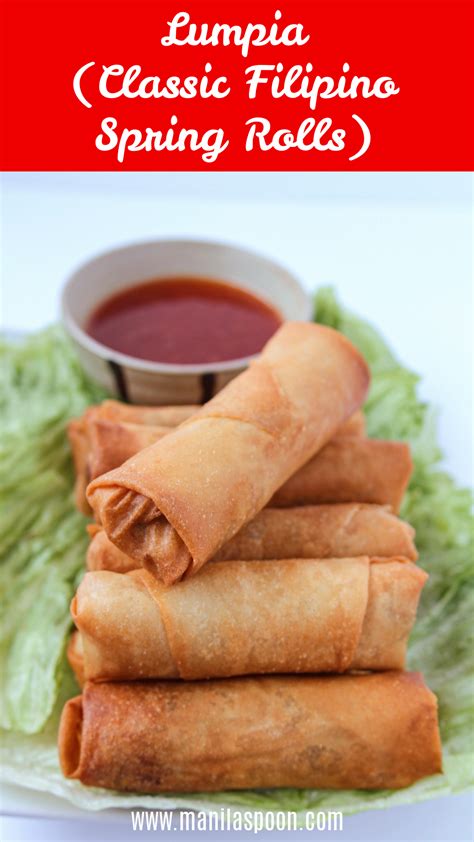 Lumpia Filipino Vegetarian Spring Rolls