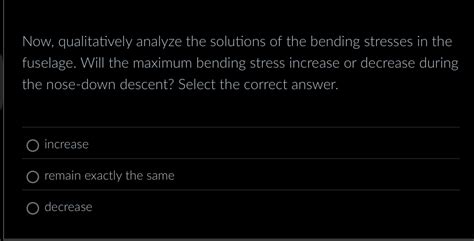 Solved Now Qualitatively Analyze The Solutions Of The