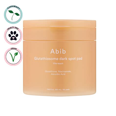 Abib Glutathiosome Dark Spot Pad Vita Touch 60 Pads Meelove