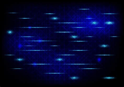Abstract Digital Technology Background Concept Line Network Connection And Blue Lightning For