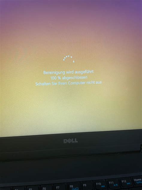 Bereinigung Wird Ausgeführt Windows 10 Computer Technik Technologie