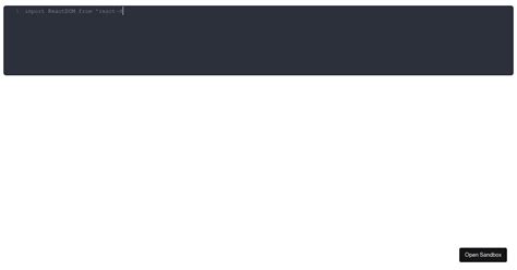 React Code Auto Typing Examples CodeSandbox React Code Auto Typing Examples CodeSandbox
