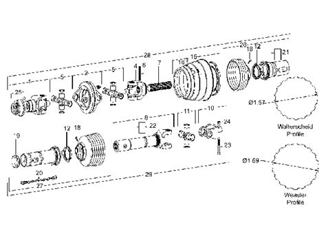 Woods 3240 Batwing Rotary Cutter Walterscheid Front Cv Drive Optional Sn 853791 And After
