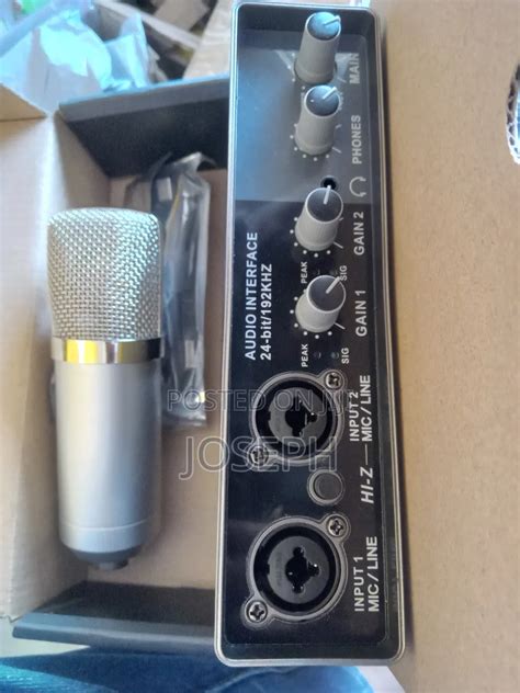 Recording Microphone Set In Kumasi Metropolitan Audio And Music Equipment Joseph Garrison