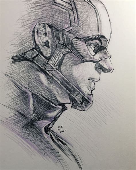 How To Draw Marvel Characters Step By Step Drawing