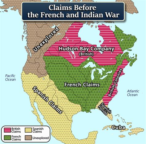 French And Indian War Map