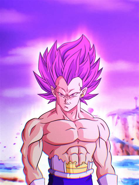 Artstation Vegeta Ultra Ego Fanart