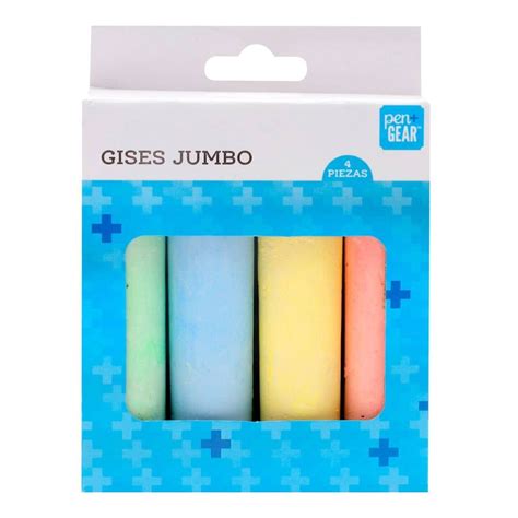 Gises Pen Gear Jumbo Multicolor 4 Piezas Walmart