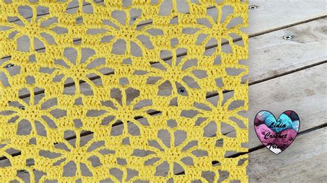 Point Fleurs Ajouré Tutoriel Au Crochet Présenté Par Lidia Crochet Tricot