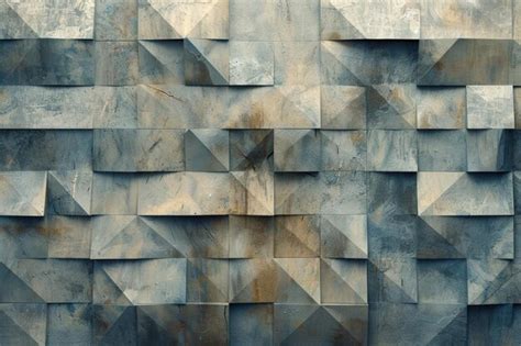 Abstract Geometric Wall Premium Ai Generated Image