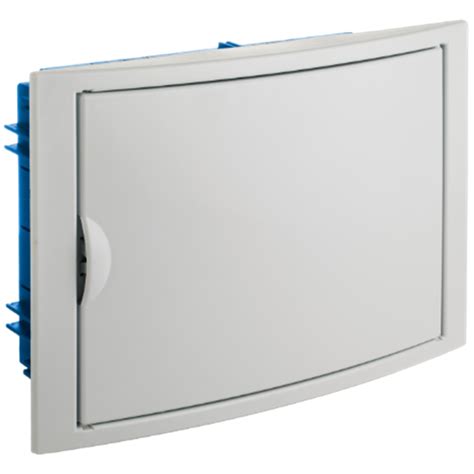 Caja Distribucion Empotrar 14 Elementos Solera Arelos Blue 5012hgw Puerta Blanca