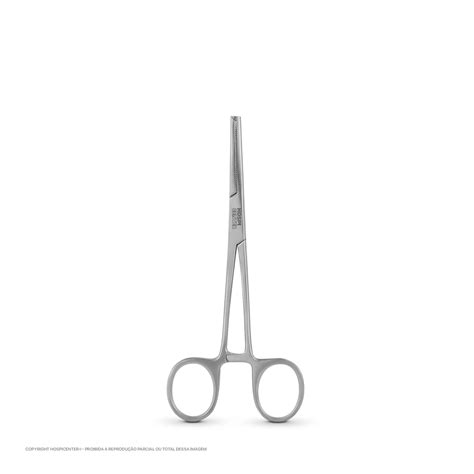 Pinça Kocher 1×2 Dentes Reta 14cm Precisão E Confiabilidade Em