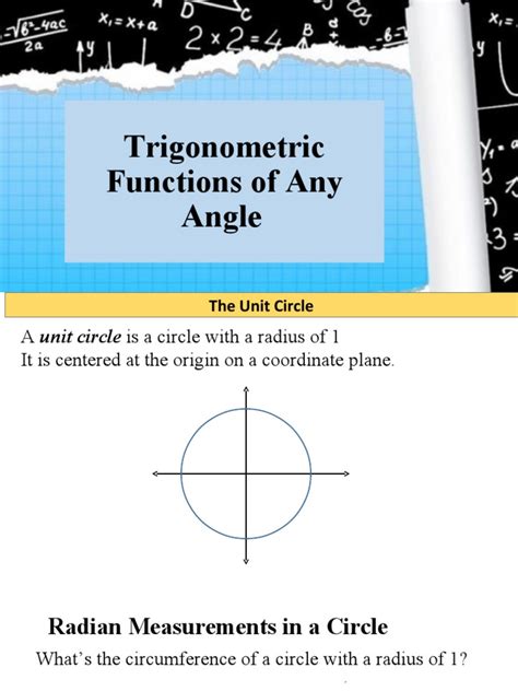 Trigonometric Functions Pdf Trigonometric Functions Mathematical